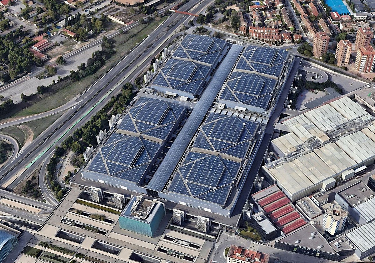 Feria Valencia invierte casi 3 millones en un techo solar del tamaño de dos Mestallas capaz de ...